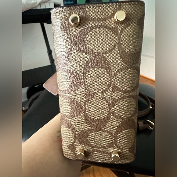 Coach | Bags | Andrea Mini Carryall In Signature Canvas | Poshmark